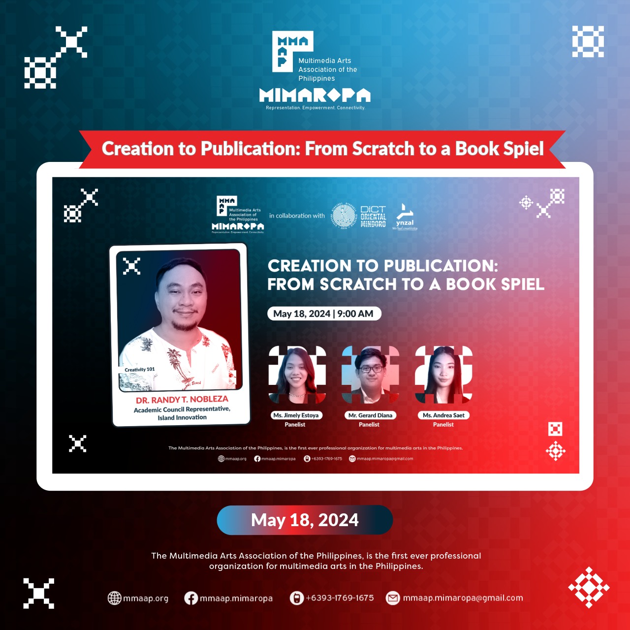 Successful conduct of "Creation to Publication: From Scratch to a Book Spiel" Webinar under the ...