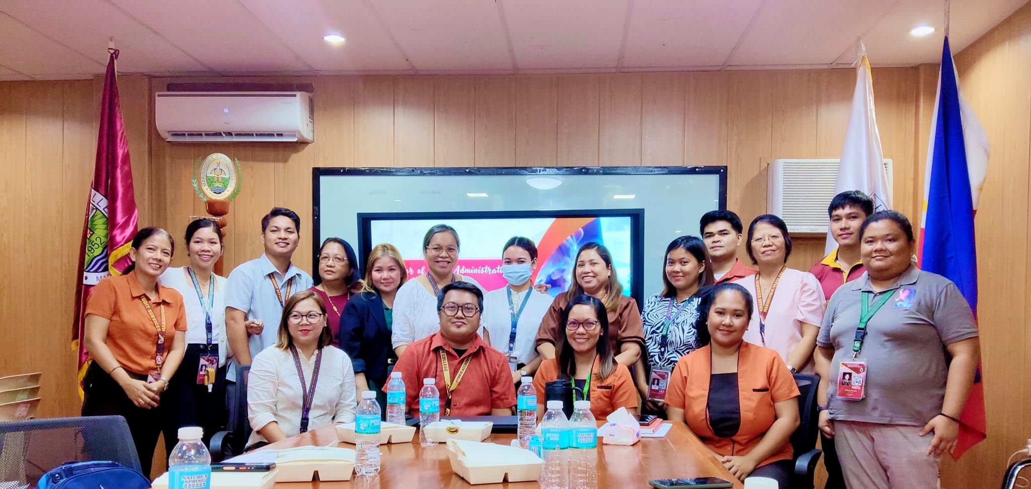 VPAA joins College of Governance for Internship Exit Conference with ...